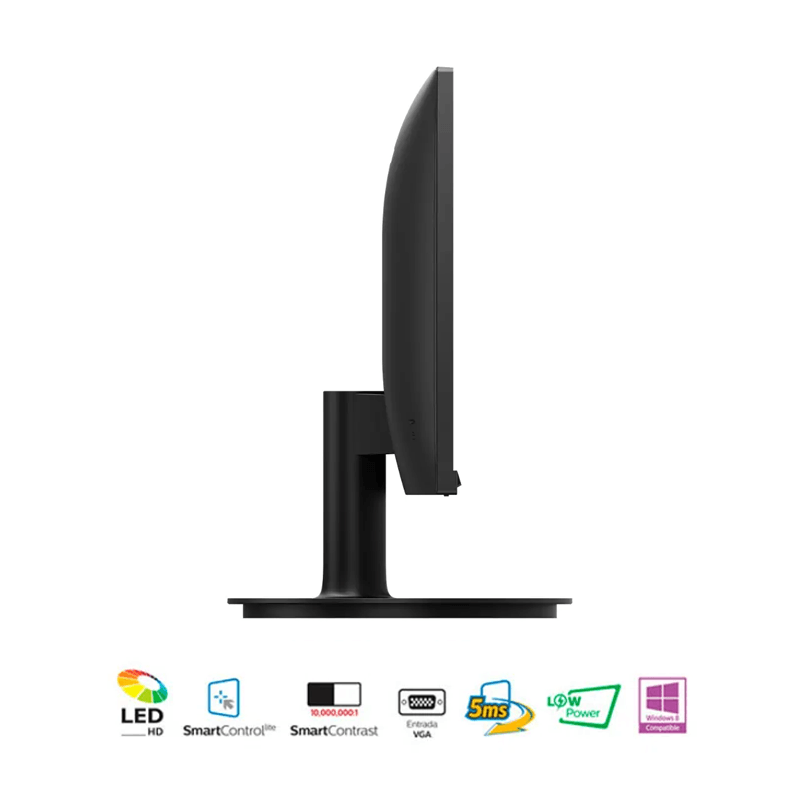 Monitor Philips LED de 19" HD