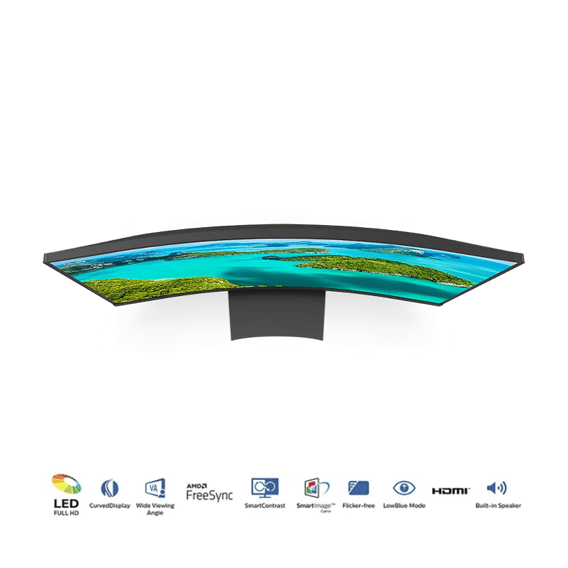 Monitor Curvo Philips LED de 27" Full HD